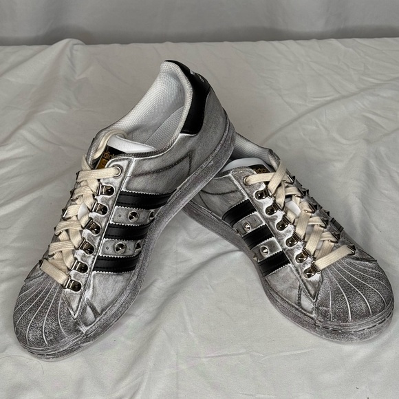 adidas | Shoes | Nwot Adidas Custom Shell Toe Sneakers | Poshmark